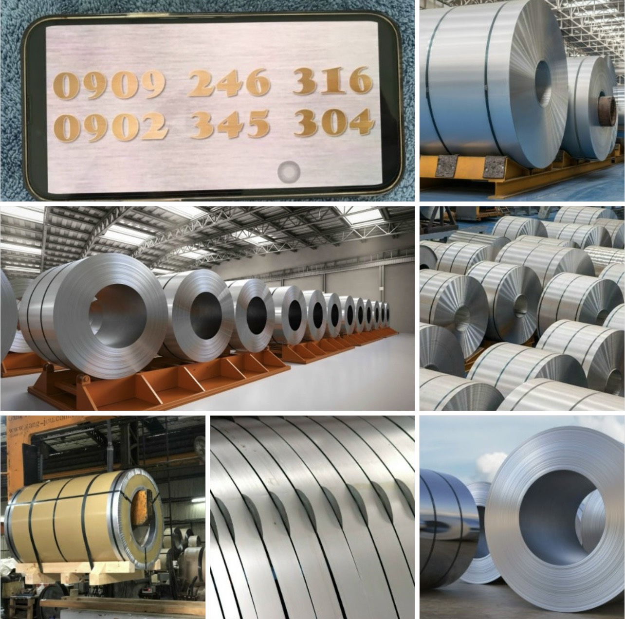 Cuộn Inox 301 0.02mm – Inox 304 – 0906 856 316