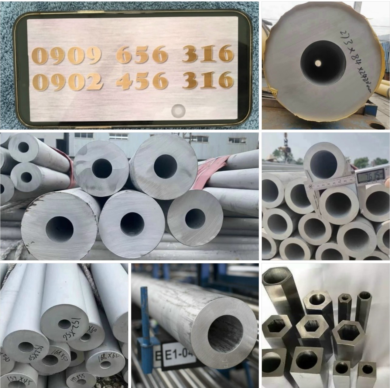 Ống Inox Phi 500mm - Inox 304 - 0906 856 316