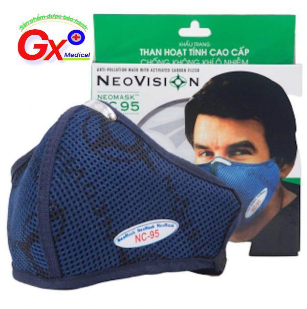 Khẩu trang than hoạt tính NeoMask NC95 - dungcuykhoagiaxuan.com.vn