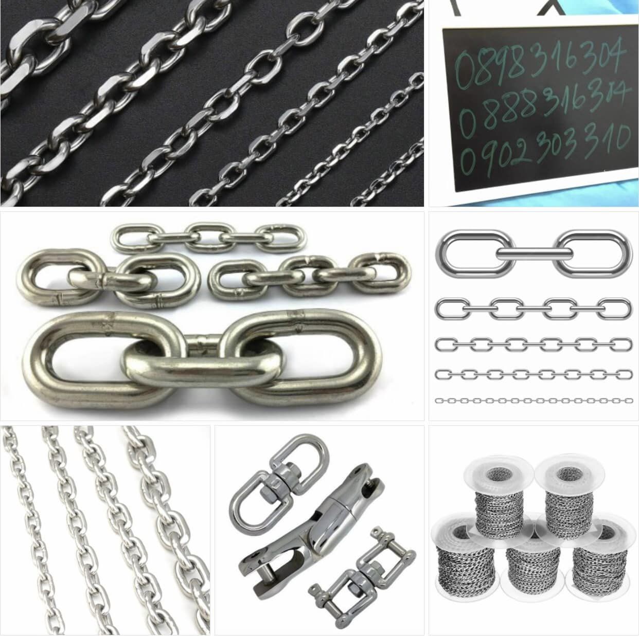 Dây Xích Inox 304 3,6mm – Kiến Thức Vật Liệu Học