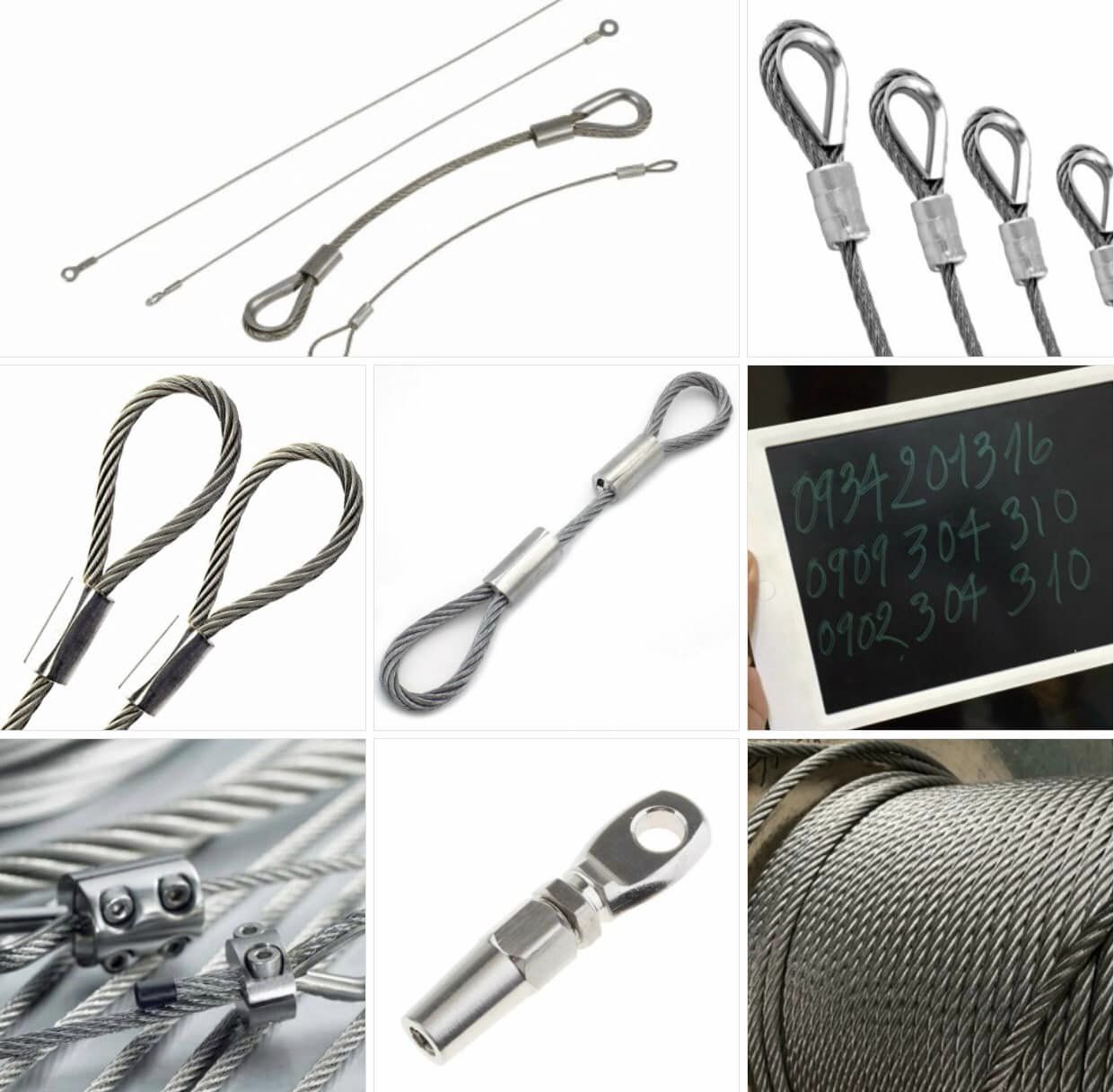 Dây Cáp Inox 304 9mm - Kim Loại G7