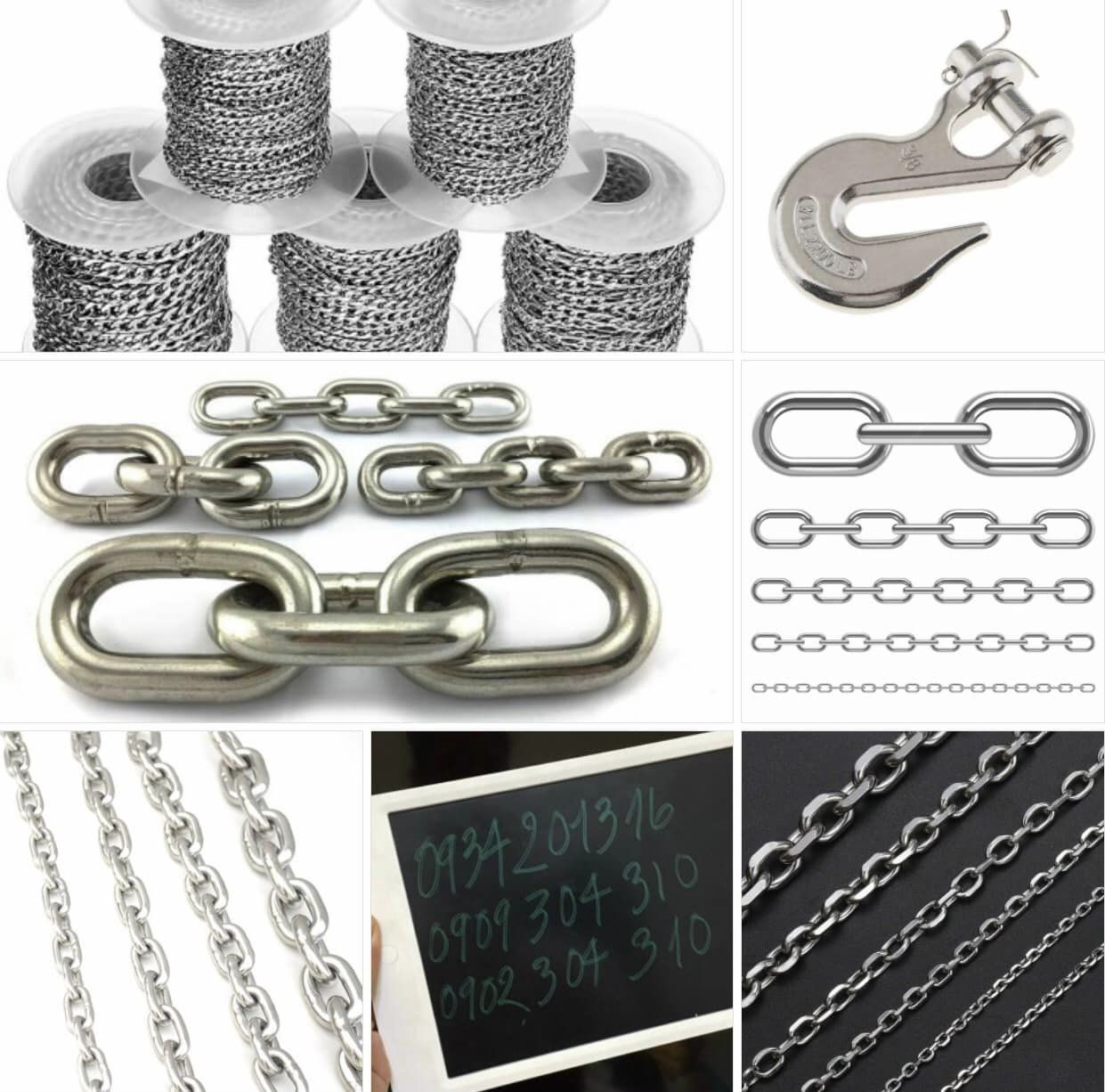 Dây Xích Inox 304 3,0mm - Kim Loại G7