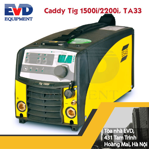 CADDY TIG 1500i/2200i, TA33 – EVD Group